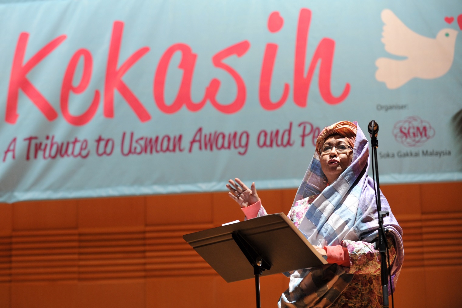 Kekasih – A Tribute to Usman Awang and Peace Poetry Appreciation | SGM