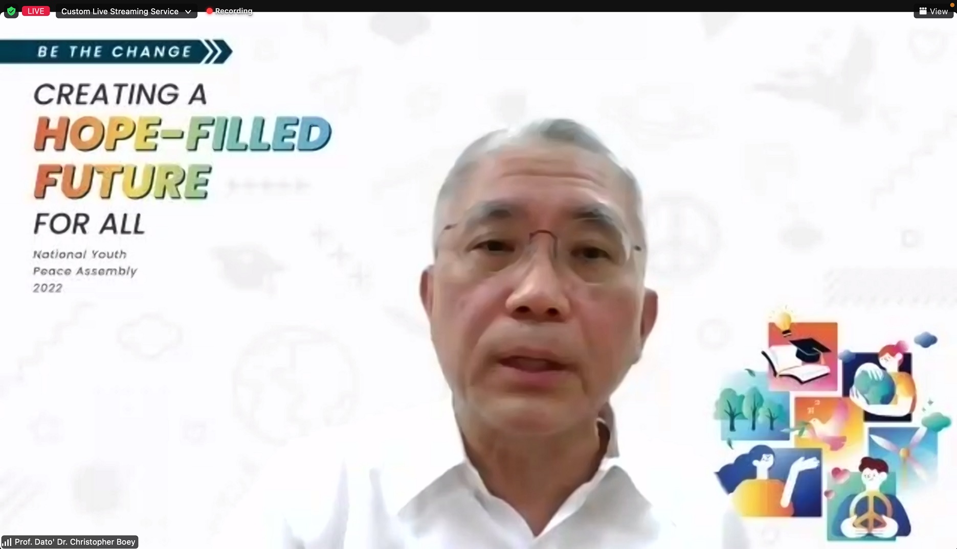 SGM Student Division Holds the 2022 National Youth Peace Assembly | SGM