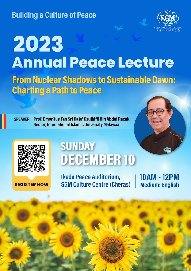 Building a Culture of Peace - 2023 Annual Peace Lecture | SGM