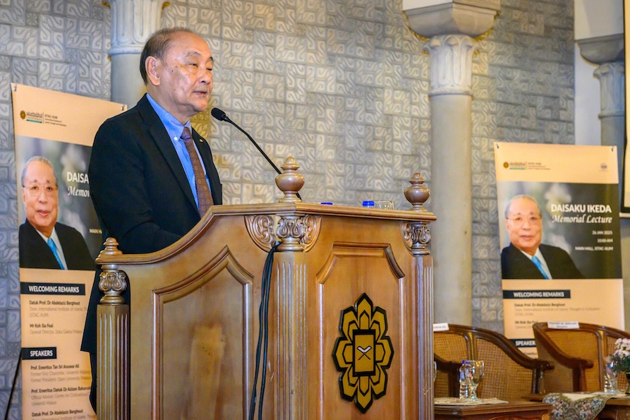 ISTAC-IIUM Holds Second Daisaku Ikeda Memorial Lecture on SGI’s 50th ...