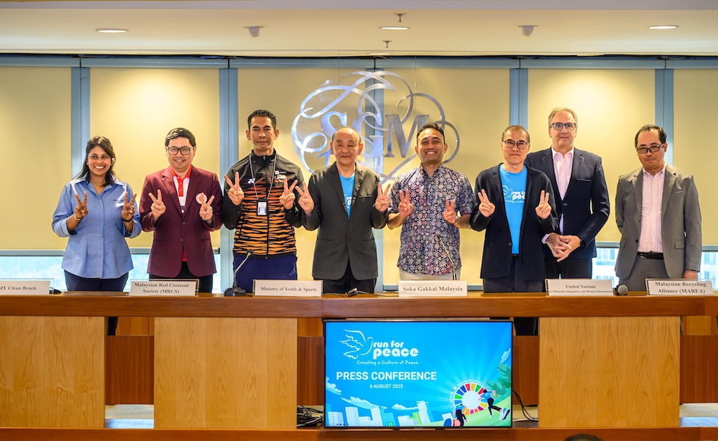 Run for Peace Press Conference Over 70,000 Peace Lovers Registered ...