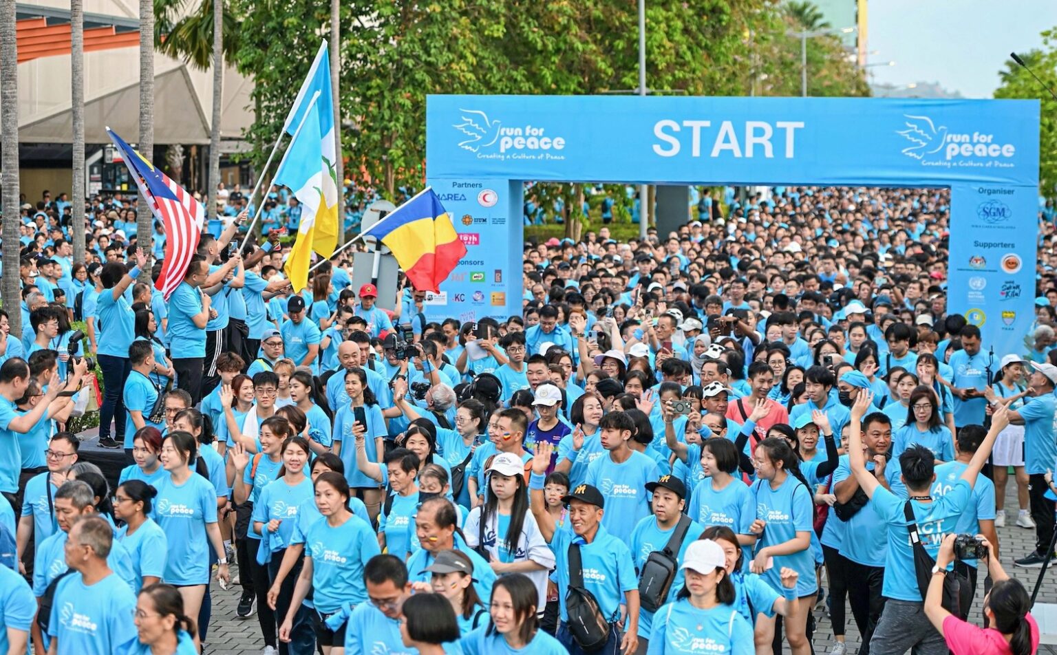 Celebrating the 10th Edition of Run for Peace Message of Peace and SDGs ...